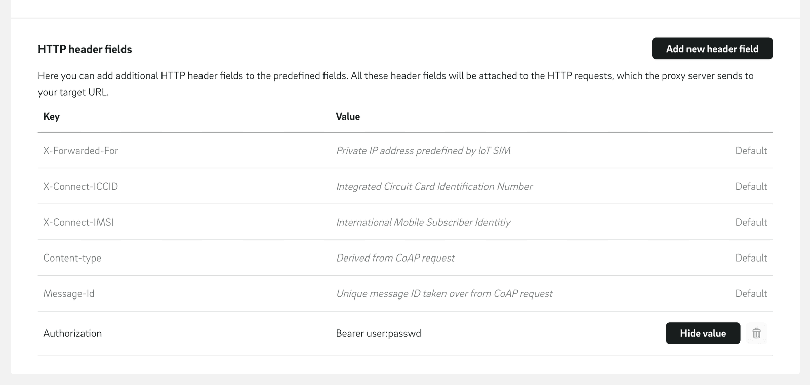 Connector Proxy | Dev Hub